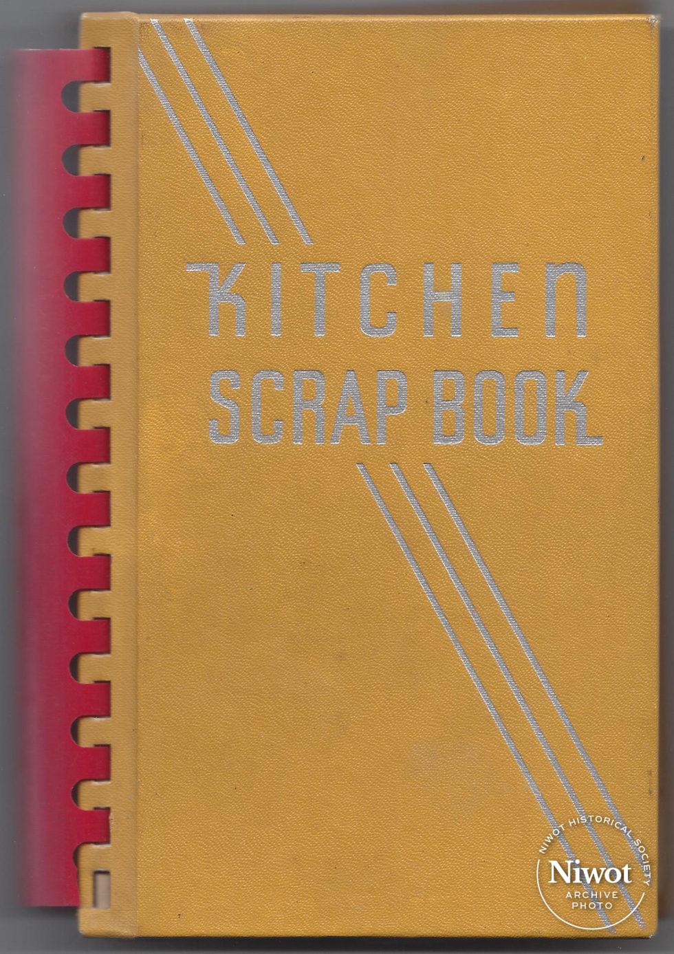 Kitchen Scrap Book - Niwot Historical Society