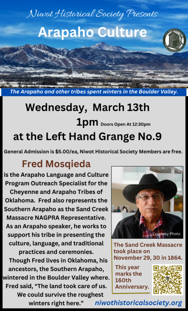 News & Events - Niwot Historical Society