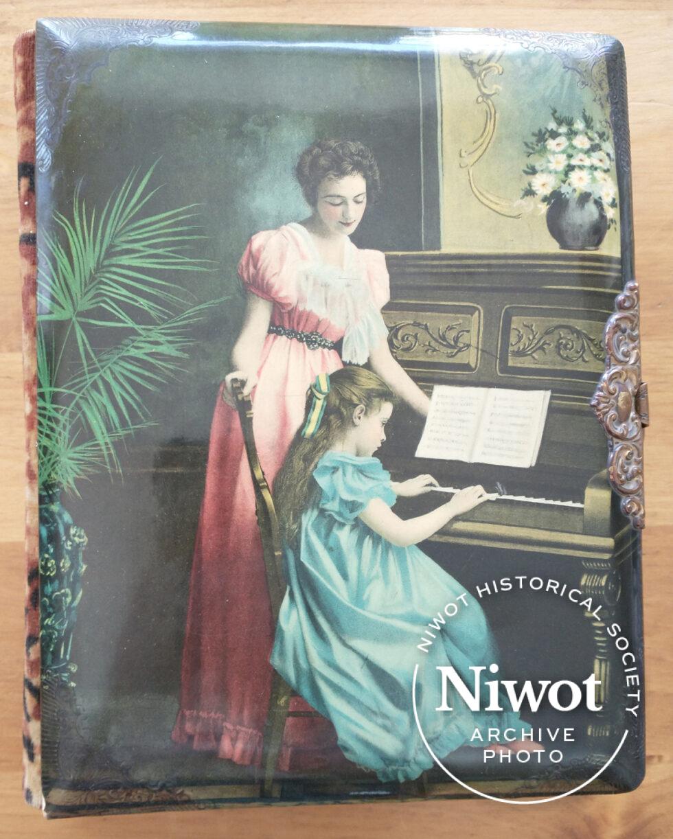 Knaus Music Box Photo Album - Niwot Historical Society